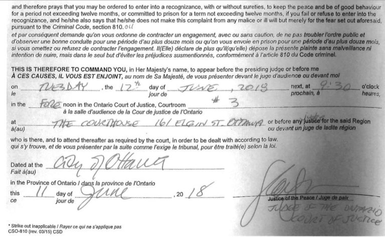 Understanding Peace Bonds: A Comprehensive Guide and Analysis - Canada ...